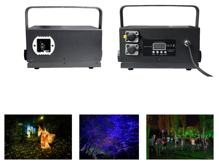 Full color RGB star laser light Romantic lasers elegant illumination ...