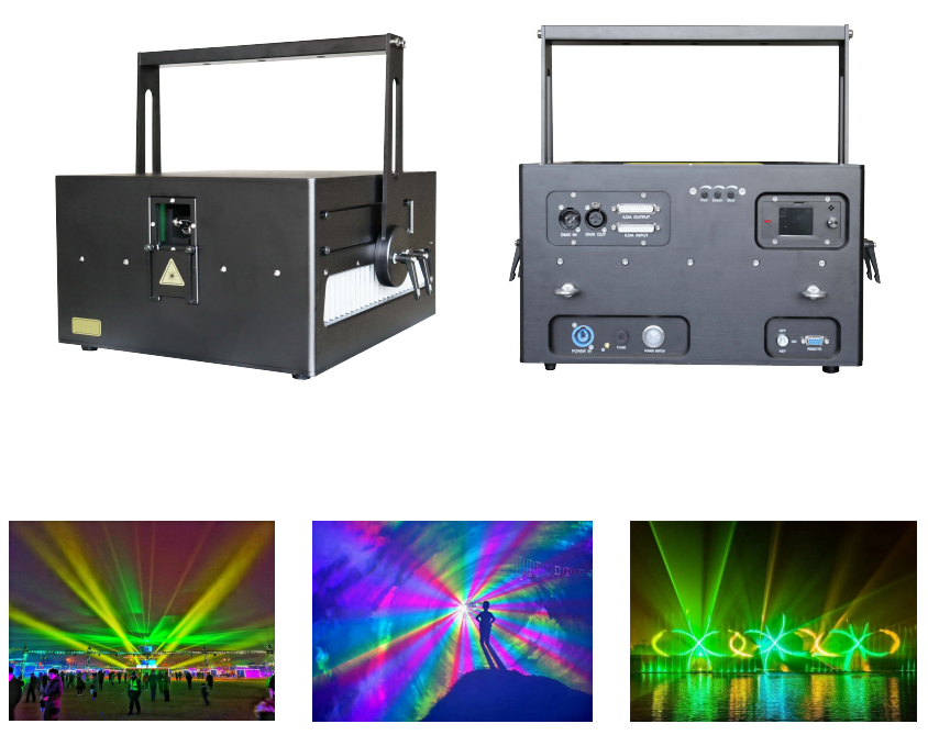 30W RGB animation powerful big outdoor laser light stage lighting ...